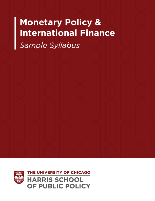 Monetary Policy & International Finance
